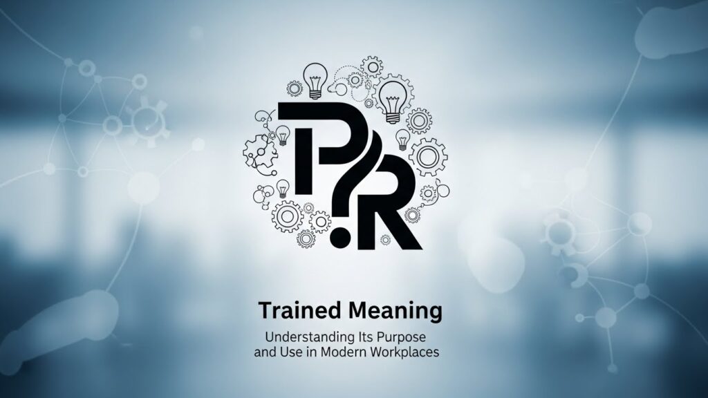 PR Trained Meaning – Understanding Its Purpose and Use in Modern ...